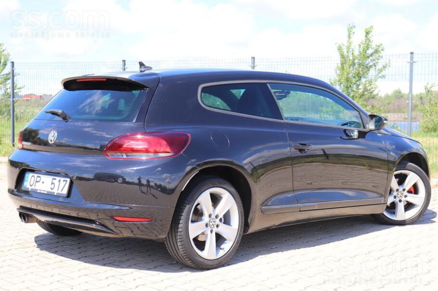 Melns Volkswagen Scirocco 2009 Rīga, ar dzinēja tilpumu 2.00 L un nobraukumu 0 tūkst. km par 6450 €, foto 9 vietnē AUTOMOTO.COM.LV