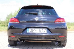Melns Volkswagen Scirocco 2009 Rīga, ar dzinēja tilpumu 2.00 L un nobraukumu 0 tūkst. km par 6450 €, foto 10 vietnē AUTOMOTO.COM.LV
