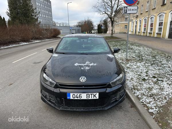 Melns Volkswagen Scirocco 2009 Kohtla-Jerve, ar dzinēja tilpumu 2.00 L un nobraukumu 292 tūkst. km par 6499 €, foto 2 vietnē AUTOMOTO.COM.LV