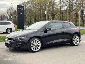 Black Volkswagen Scirocco 2009 in Narva, with an engine capacity of 2.00 L and mileage of 221 thousand km for 4999 €, photo  on AUTOMOTO.COM.LV