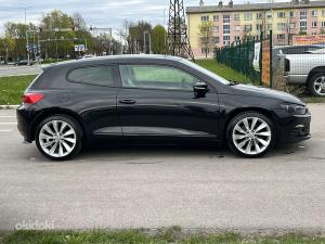 Black Volkswagen Scirocco 2009 in Narva, with an engine capacity of 2.00 L and mileage of 221 thousand km for 4999 €, photo 6 on AUTOMOTO.COM.LV
