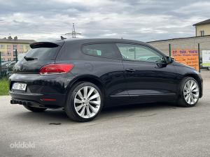 Black Volkswagen Scirocco 2009 in Narva, with an engine capacity of 2.00 L and mileage of 221 thousand km for 4999 €, photo 8 on AUTOMOTO.COM.LV