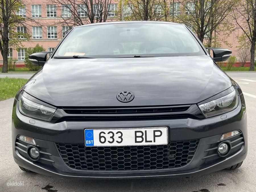 Black Volkswagen Scirocco 2009 in Narva, with an engine capacity of 2.00 L and mileage of 221 thousand km for 4999 €, photo 15 on AUTOMOTO.COM.LV