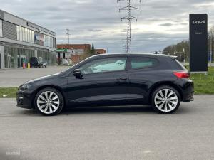 Black Volkswagen Scirocco 2009 in Narva, with an engine capacity of 2.00 L and mileage of 221 thousand km for 4999 €, photo 16 on AUTOMOTO.COM.LV