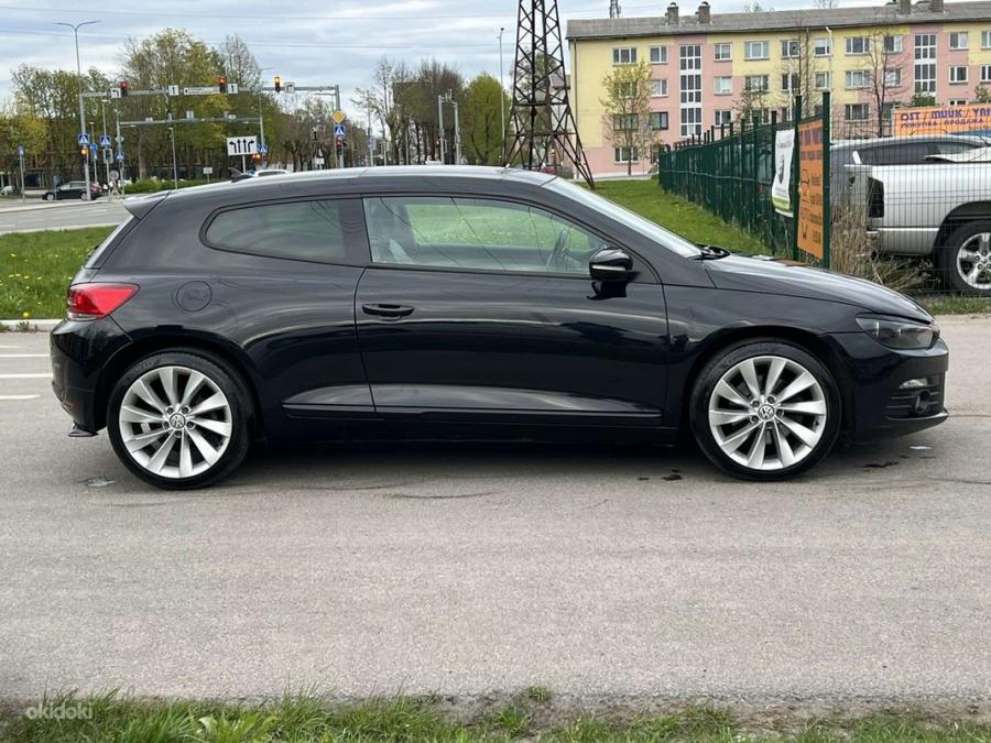 Black Volkswagen Scirocco 2009 in Narva, with an engine capacity of 2.00 L and mileage of 221 thousand km for 4999 €, photo 17 on AUTOMOTO.COM.LV
