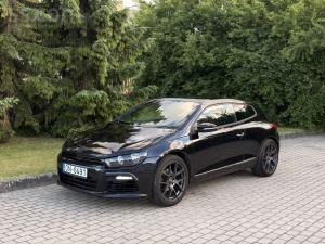 Melns Volkswagen Scirocco 2009 Dobele, ar dzinēja tilpumu 2.00 L un nobraukumu 312 tūkst. km par 6850 €, foto  vietnē AUTOMOTO.COM.LV
