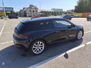 Black Volkswagen Scirocco 2009 in Kaunas, with an engine capacity of 1.97 L and mileage of 273 thousand km for 5500 €, photo 4 on AUTOMOTO.COM.LV