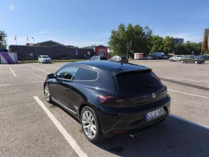 Black Volkswagen Scirocco 2009 in Kaunas, with an engine capacity of 1.97 L and mileage of 273 thousand km for 5500 €, photo 6 on AUTOMOTO.COM.LV
