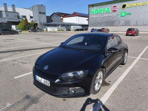 Black Volkswagen Scirocco 2009 in Kaunas, with an engine capacity of 1.97 L and mileage of 273 thousand km for 5500 €, photo 8 on AUTOMOTO.COM.LV