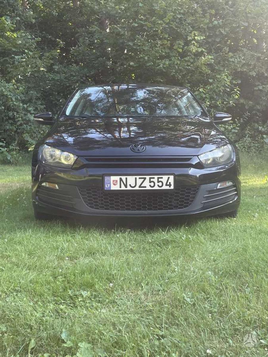 Black Volkswagen Scirocco 2009 in Kaunas, with an engine capacity of 1.39 L and mileage of 207 thousand km for 4500 €, photo 1 on AUTOMOTO.COM.LV