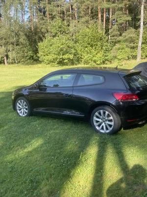 Black Volkswagen Scirocco 2009 in Kaunas, with an engine capacity of 1.39 L and mileage of 207 thousand km for 4500 €, photo 5 on AUTOMOTO.COM.LV
