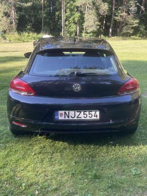 Black Volkswagen Scirocco 2009 in Kaunas, with an engine capacity of 1.39 L and mileage of 207 thousand km for 4500 €, photo 6 on AUTOMOTO.COM.LV