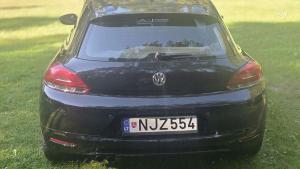 Black Volkswagen Scirocco 2009 in Kaunas, with an engine capacity of 1.39 L and mileage of 207 thousand km for 4500 €, photo 10 on AUTOMOTO.COM.LV