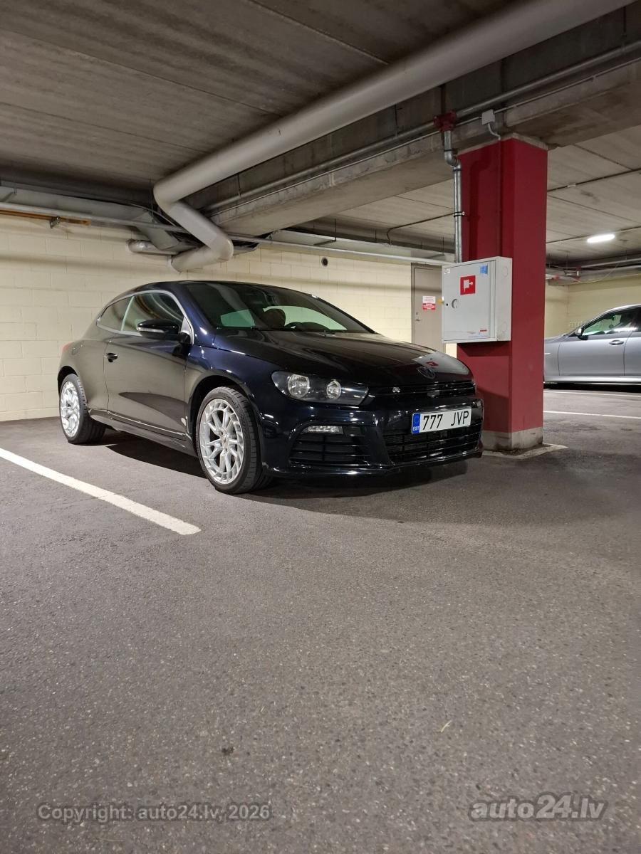 Black Volkswagen Scirocco 2009 in Tallinn, with an engine capacity of 2.00 L and mileage of 345 thousand km for 6700 €, photo 1 on AUTOMOTO.COM.LV