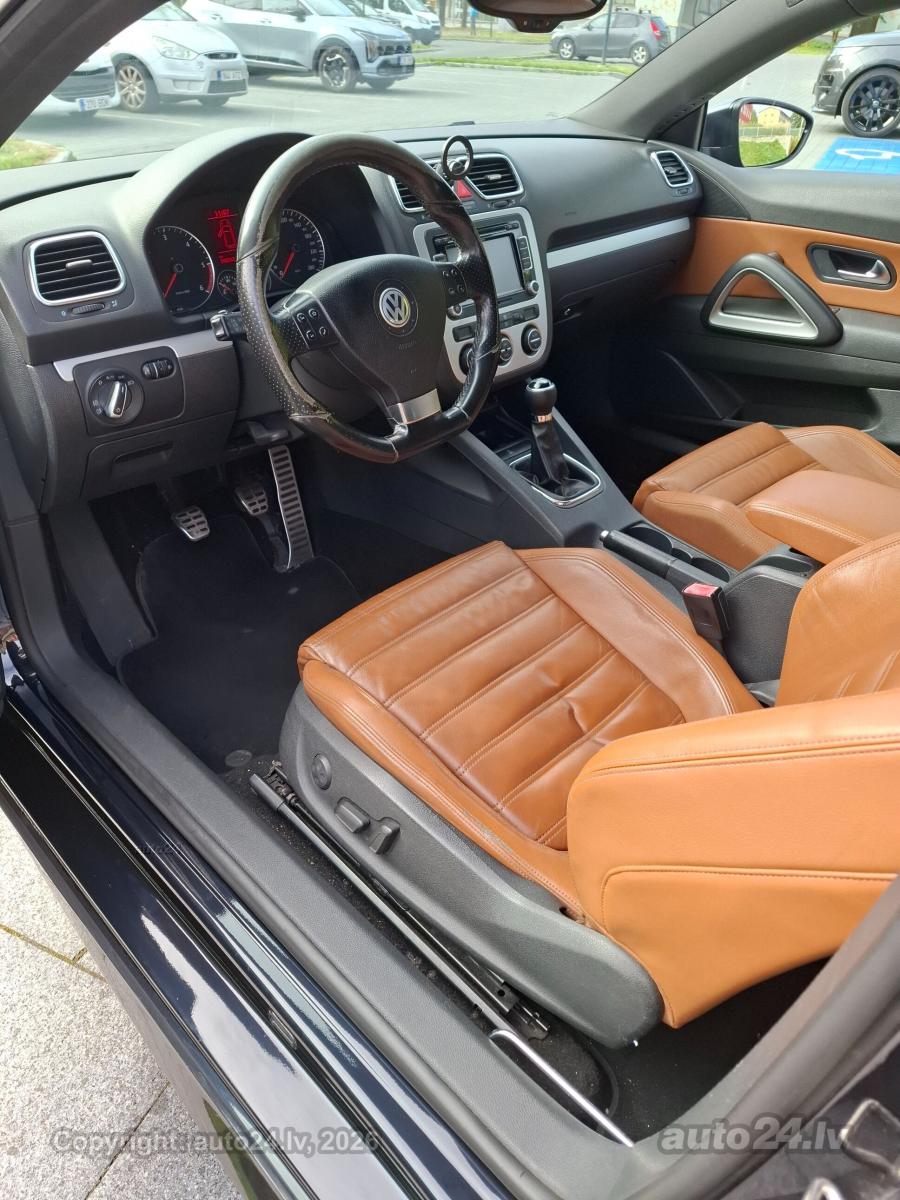 Black Volkswagen Scirocco 2009 in Tallinn, with an engine capacity of 2.00 L and mileage of 345 thousand km for 6700 €, photo 4 on AUTOMOTO.COM.LV