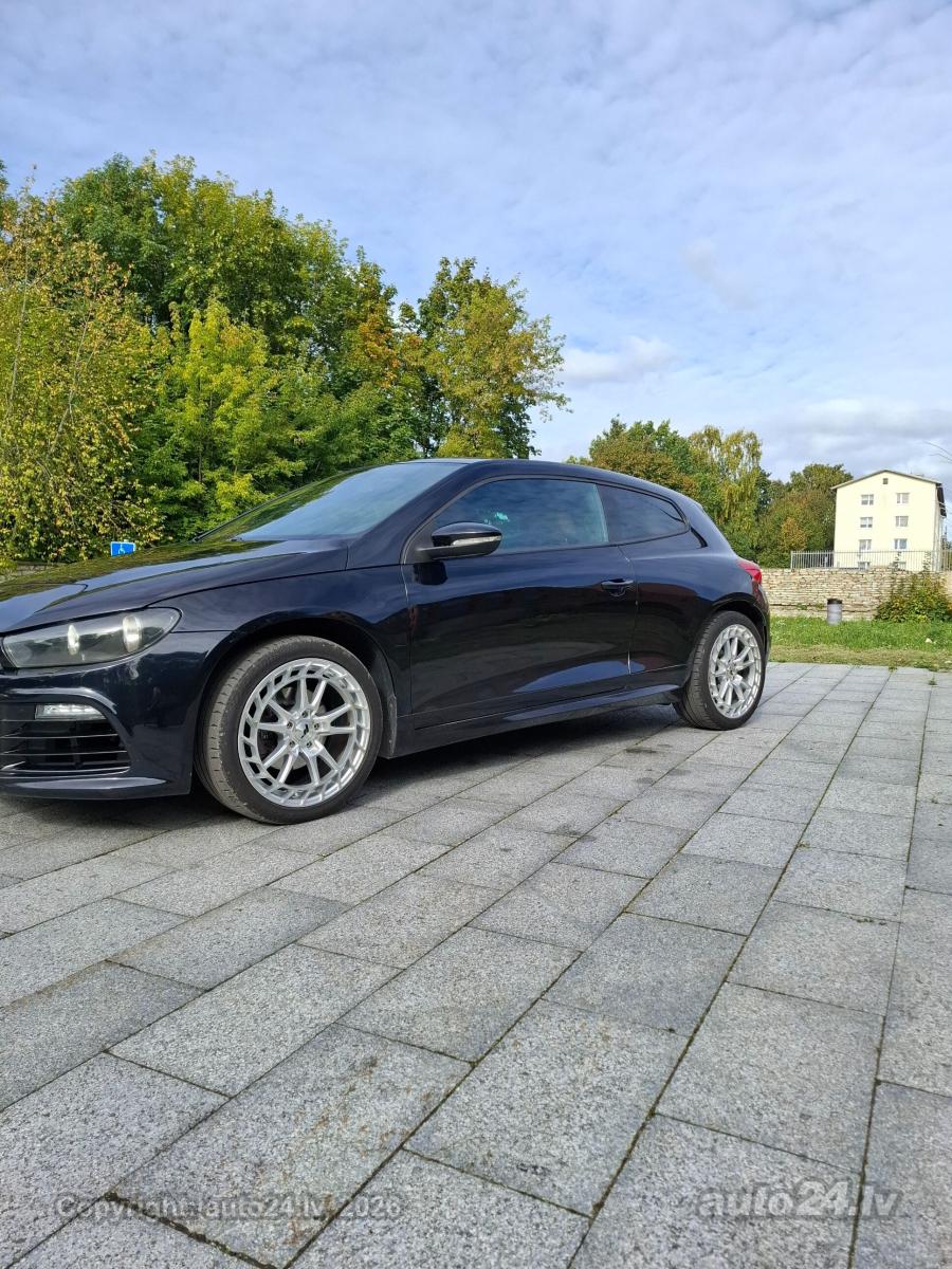 Black Volkswagen Scirocco 2009 in Tallinn, with an engine capacity of 2.00 L and mileage of 345 thousand km for 6700 €, photo 7 on AUTOMOTO.COM.LV