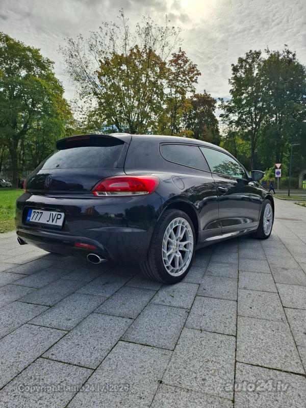 Black Volkswagen Scirocco 2009 in Tallinn, with an engine capacity of 2.00 L and mileage of 345 thousand km for 6700 €, photo 5 on AUTOMOTO.COM.LV