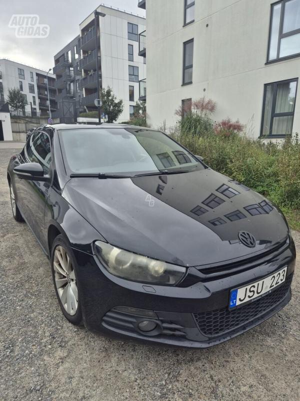 Black Volkswagen Scirocco 2009 in Vilnius, with an engine capacity of 2.00 L and mileage of 415 thousand km for 3900 €, photo 3 on AUTOMOTO.COM.LV