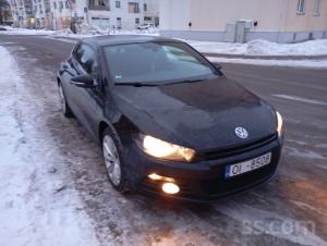 Black Volkswagen Scirocco 2010 in Riga, with an engine capacity of 2.00 L and mileage of 332 thousand km for 5200 €, photo 2 on AUTOMOTO.COM.LV