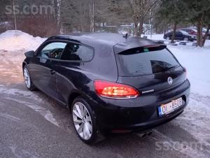 Black Volkswagen Scirocco 2010 in Riga, with an engine capacity of 2.00 L and mileage of 332 thousand km for 5200 €, photo 4 on AUTOMOTO.COM.LV