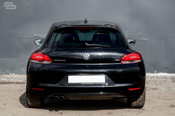 Black Volkswagen Scirocco 2010 in Kaunas, with an engine capacity of 1.40 L and mileage of 171 thousand km for 4300 €, photo 6 on AUTOMOTO.COM.LV