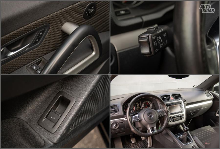 Melns Volkswagen Scirocco 2010 Kauņa, ar dzinēja tilpumu 1.40 L un nobraukumu 171 tūkst. km par 4300 €, foto 17 vietnē AUTOMOTO.COM.LV