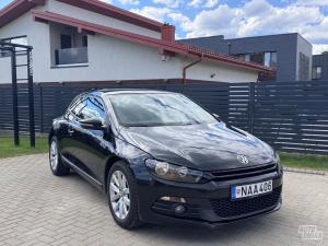 Melns Volkswagen Scirocco 2010 Viļņa, ar dzinēja tilpumu 2.00 L un nobraukumu 330 tūkst. km par 4200 €, foto  vietnē AUTOMOTO.COM.LV
