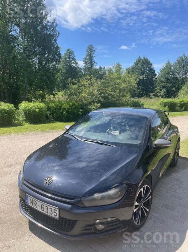 Black Volkswagen Scirocco 2010 in Riga, with an engine capacity of 2.00 L and mileage of 295 thousand km for 5500 €, photo 1 on AUTOMOTO.COM.LV