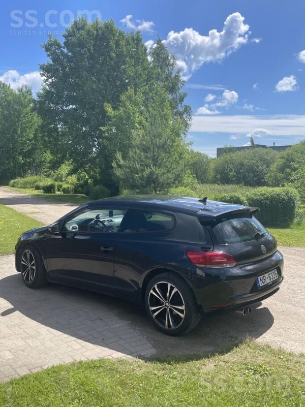 Black Volkswagen Scirocco 2010 in Riga, with an engine capacity of 2.00 L and mileage of 295 thousand km for 5500 €, photo 2 on AUTOMOTO.COM.LV