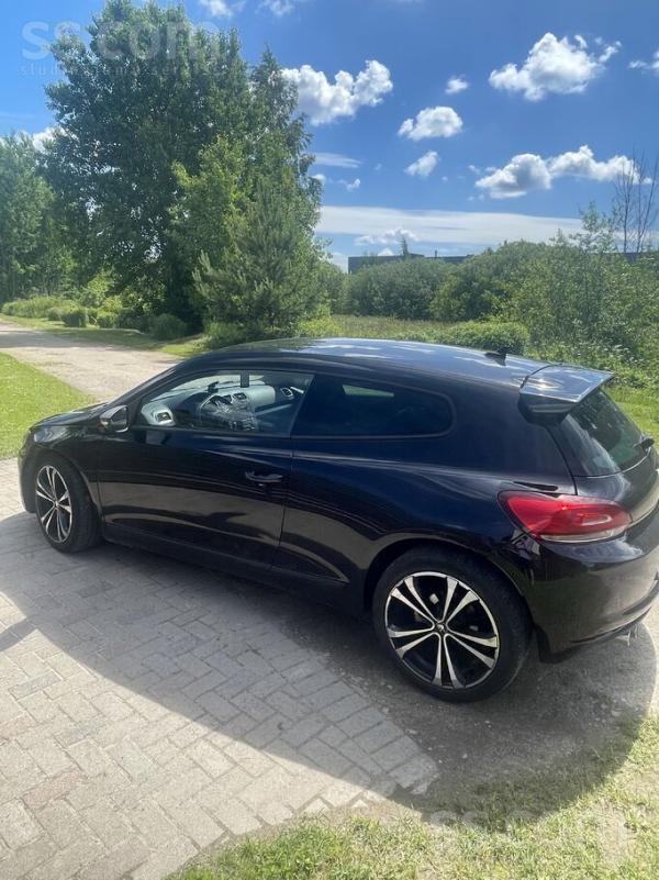 Black Volkswagen Scirocco 2010 in Riga, with an engine capacity of 2.00 L and mileage of 295 thousand km for 5500 €, photo 6 on AUTOMOTO.COM.LV