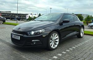 Black Volkswagen Scirocco 2010 in Kaunas, with an engine capacity of 1.39 L and mileage of 158 thousand km for 6550 €, photo  on AUTOMOTO.COM.LV