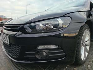 Black Volkswagen Scirocco 2010 in Kaunas, with an engine capacity of 1.39 L and mileage of 158 thousand km for 6550 €, photo 4 on AUTOMOTO.COM.LV