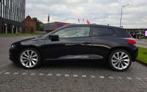 Black Volkswagen Scirocco 2010 in Kaunas, with an engine capacity of 1.39 L and mileage of 158 thousand km for 6550 €, photo 5 on AUTOMOTO.COM.LV