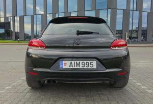Black Volkswagen Scirocco 2010 in Kaunas, with an engine capacity of 1.39 L and mileage of 158 thousand km for 6550 €, photo 7 on AUTOMOTO.COM.LV