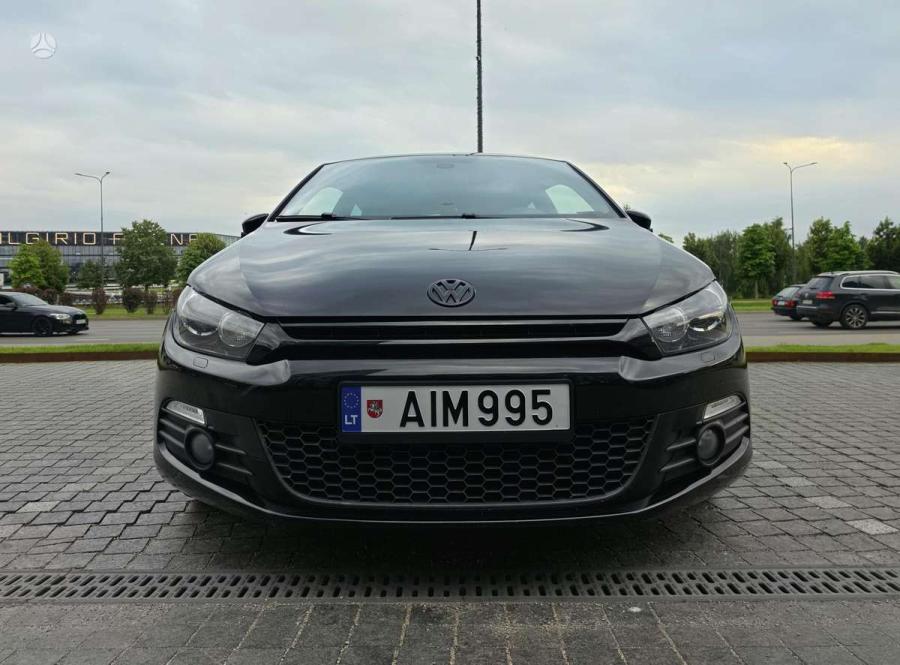 Black Volkswagen Scirocco 2010 in Kaunas, with an engine capacity of 1.39 L and mileage of 158 thousand km for 6550 €, photo 11 on AUTOMOTO.COM.LV