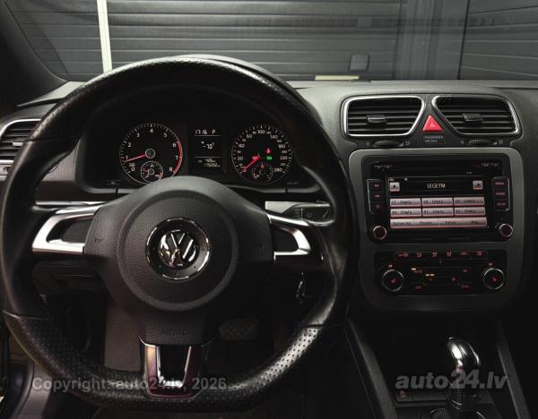 Black Volkswagen Scirocco 2011 in Tallinn, with an engine capacity of 1.40 L and mileage of 179 thousand km for 5500 €, photo 9 on AUTOMOTO.COM.LV