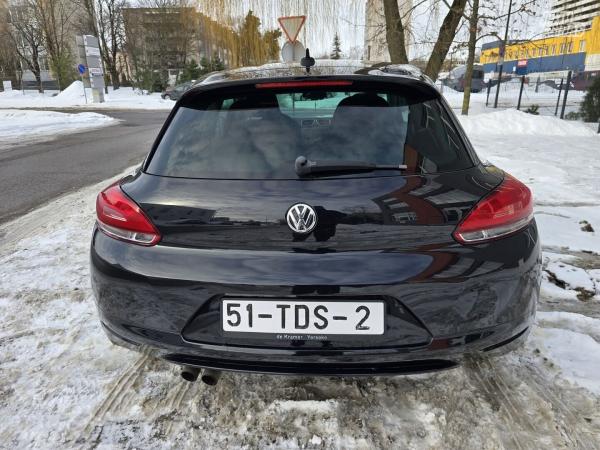 Black Volkswagen Scirocco 2012 in Kaunas, with an engine capacity of 1.40 L and mileage of 211 thousand km for 5700 €, photo 7 on AUTOMOTO.COM.LV