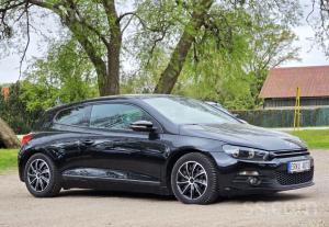 Black Volkswagen Scirocco 2008 in Liepaja, with an engine capacity of 1.40 L and mileage of 290 thousand km for 5490 €, photo 7 on AUTOMOTO.COM.LV