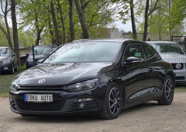 Black Volkswagen Scirocco 2008 in Riga, with an engine capacity of 1.40 L and mileage of 290 thousand km for 5490 €, photo 1 on AUTOMOTO.COM.LV