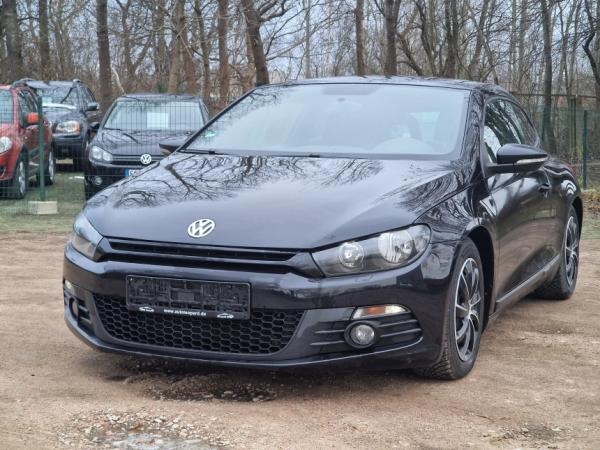 Black Volkswagen Scirocco 2008 in Riga, with an engine capacity of 1.40 L and mileage of 290 thousand km for 5490 €, photo 3 on AUTOMOTO.COM.LV