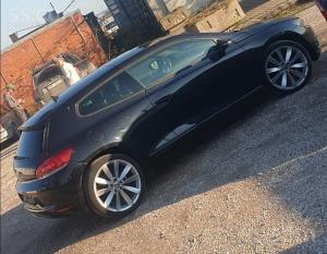 Black Volkswagen Scirocco 2009 in Liepaja, with an engine capacity of 2.00 L and mileage of 290 thousand km for 3950 €, photo 1 on AUTOMOTO.COM.LV