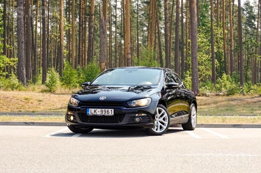 Melns Volkswagen Scirocco 2009 Rīga, ar dzinēja tilpumu 2.00 L un nobraukumu 375 tūkst. km par 3190 €, foto 1 vietnē AUTOMOTO.COM.LV