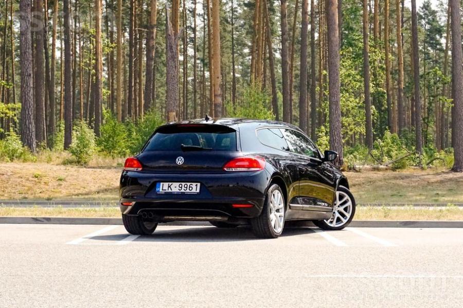 Melns Volkswagen Scirocco 2009 Rīga, ar dzinēja tilpumu 2.00 L un nobraukumu 375 tūkst. km par 3190 €, foto 6 vietnē AUTOMOTO.COM.LV