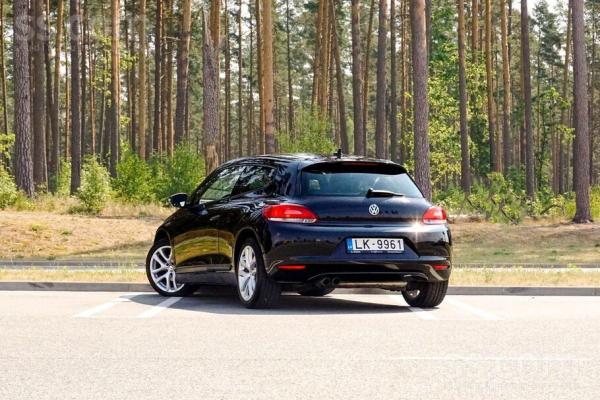 Melns Volkswagen Scirocco 2009 Rīga, ar dzinēja tilpumu 2.00 L un nobraukumu 375 tūkst. km par 3190 €, foto 7 vietnē AUTOMOTO.COM.LV