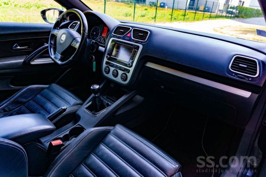 Melns Volkswagen Scirocco 2009 Rīga, ar dzinēja tilpumu 2.00 L un nobraukumu 375 tūkst. km par 3190 €, foto 11 vietnē AUTOMOTO.COM.LV