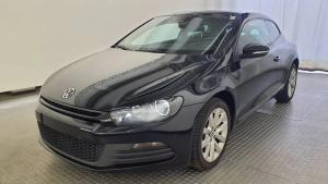 Melns Volkswagen Scirocco 2009 Limbaži, ar dzinēja tilpumu 1.40 L un nobraukumu 252 tūkst. km par 4650 €, foto  vietnē AUTOMOTO.COM.LV