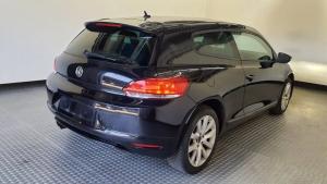 Black Volkswagen Scirocco 2009 in Limbazi, with an engine capacity of 1.40 L and mileage of 252 thousand km for 4650 €, photo 5 on AUTOMOTO.COM.LV
