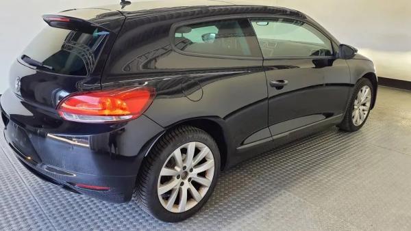 Black Volkswagen Scirocco 2009 in Limbazi, with an engine capacity of 1.40 L and mileage of 252 thousand km for 4650 €, photo 7 on AUTOMOTO.COM.LV