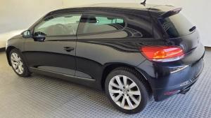 Black Volkswagen Scirocco 2009 in Limbazi, with an engine capacity of 1.40 L and mileage of 252 thousand km for 4650 €, photo 9 on AUTOMOTO.COM.LV