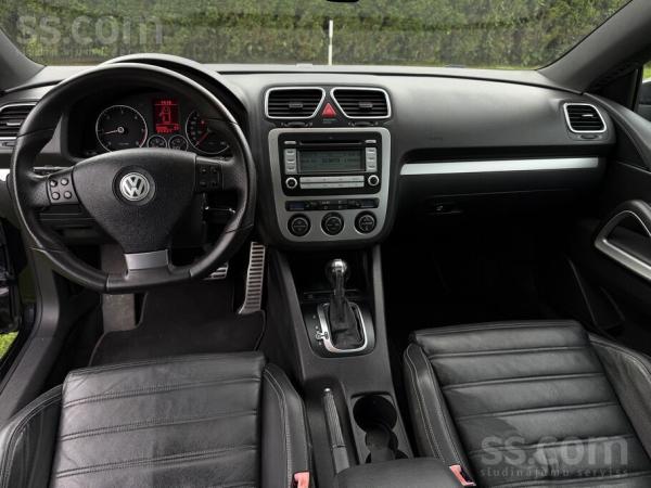 Melns Volkswagen Scirocco 2009 Rīga, ar dzinēja tilpumu 2.00 L un nobraukumu 300 tūkst. km par 5200 €, foto 7 vietnē AUTOMOTO.COM.LV